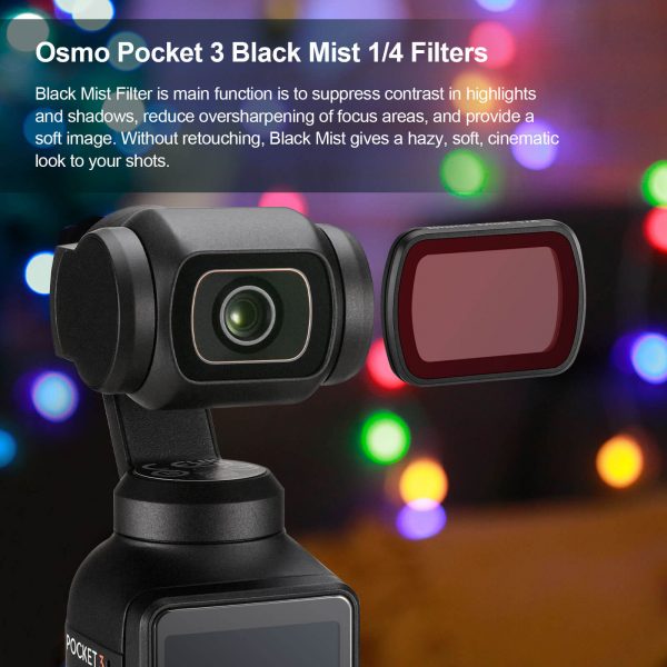 Skyreat Black Mist Filter for DJI Osmo Pocket 3 - Skyreat