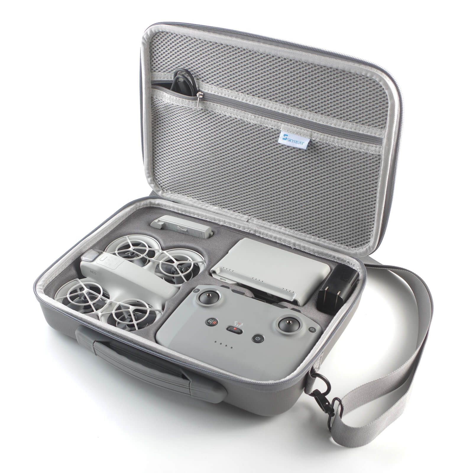 Skyreat Neo Case, Portable PU Leather Storage Neo Shoulder Bag for DJI ...
